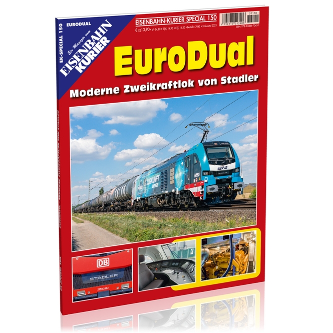 Eurodual - Moderne Zweikraftlok von Stadler (Eisenbahn Kurier Special 150)
